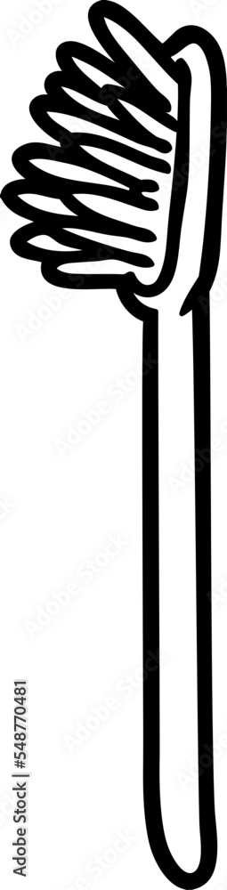 cartoon toothbrush Stock Vector | Adobe Stock