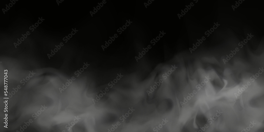 White smoke puff isolated on transparent black background. PNG. Steam ...