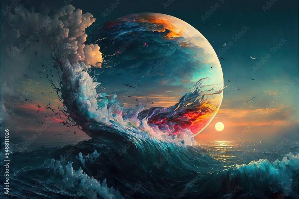 World within worlds - moon as a portal rift to another dimension in ...