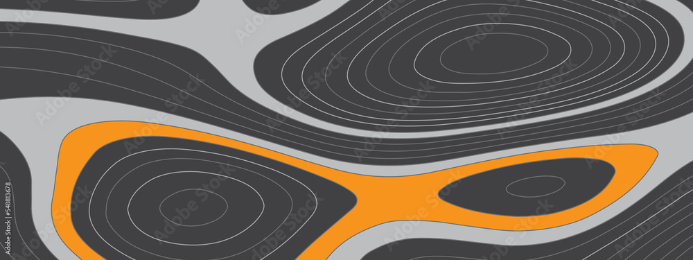 Colorful map line of topography. Abstract topographic contours map ...