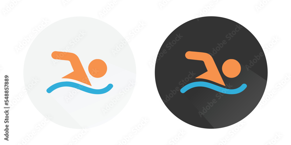 Swimming man Icon, Swimming icon, Summer Swim Water, Swim icon, swim ...