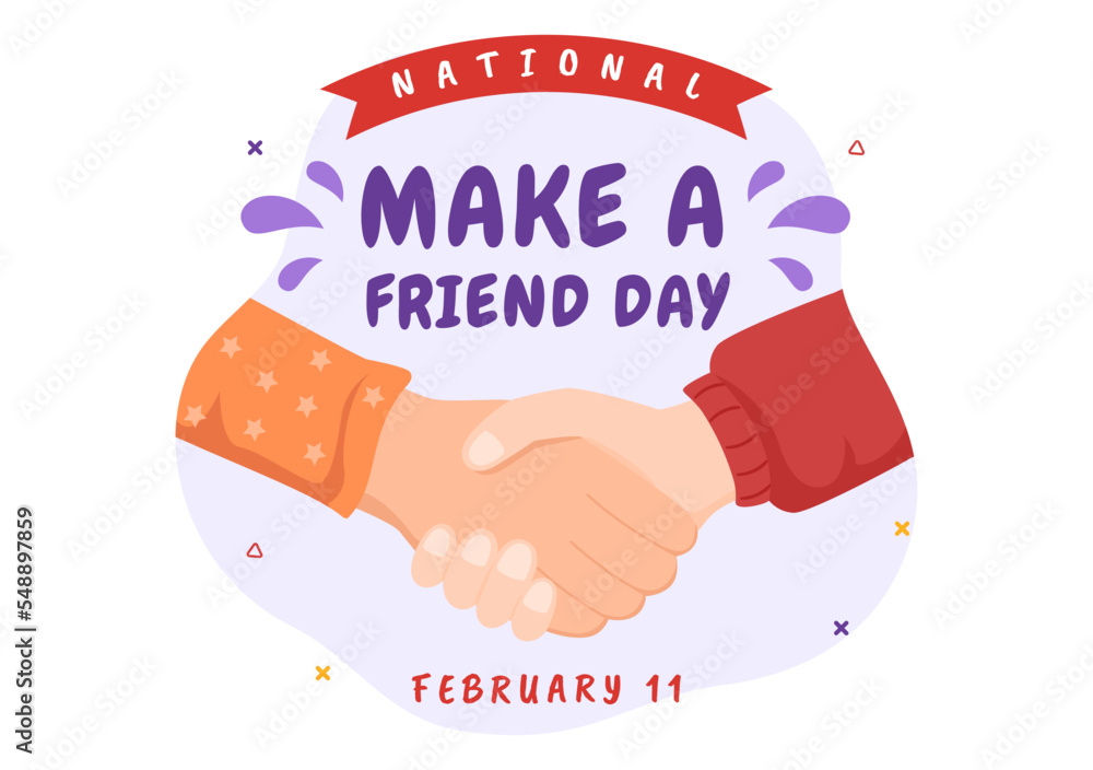 National Make a Friend Day Observed on February 11th to Meet Someone ...