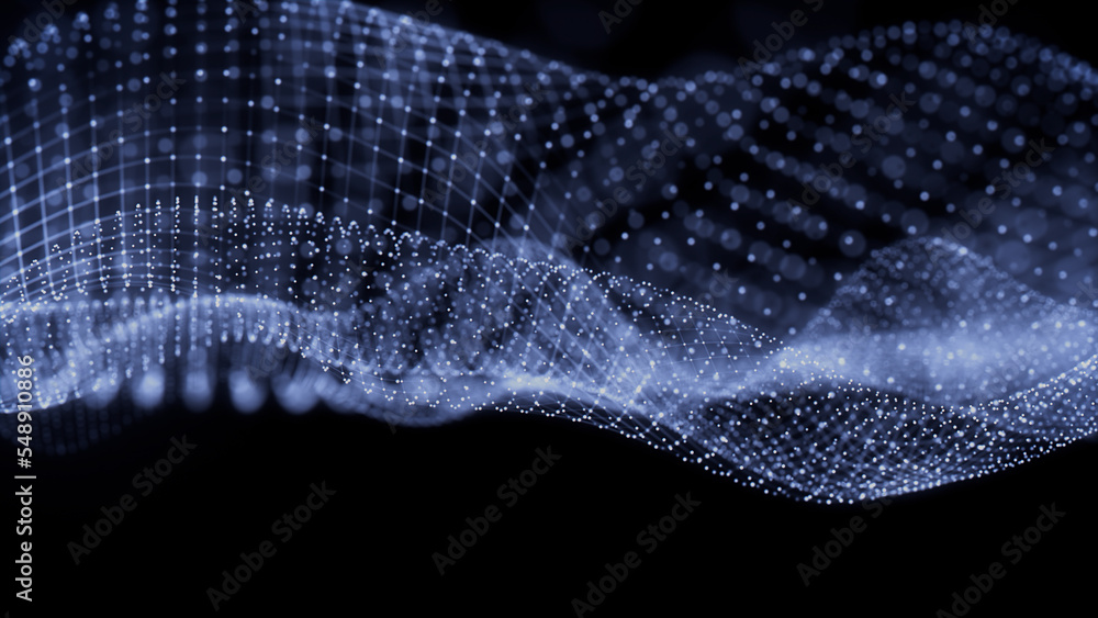 Abstract Medical Technology background. Blue, Health, Science and ...