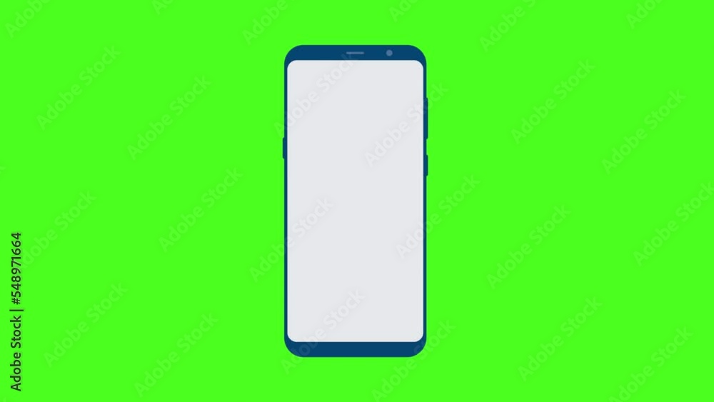 Vidéo Stock 4K Looped tap animation, mobile phone, Adult checking ...