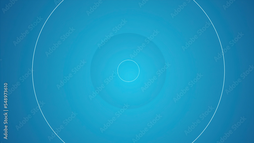 Simple animation with moving circles and changing backdrop. Motion. Simple background with ...