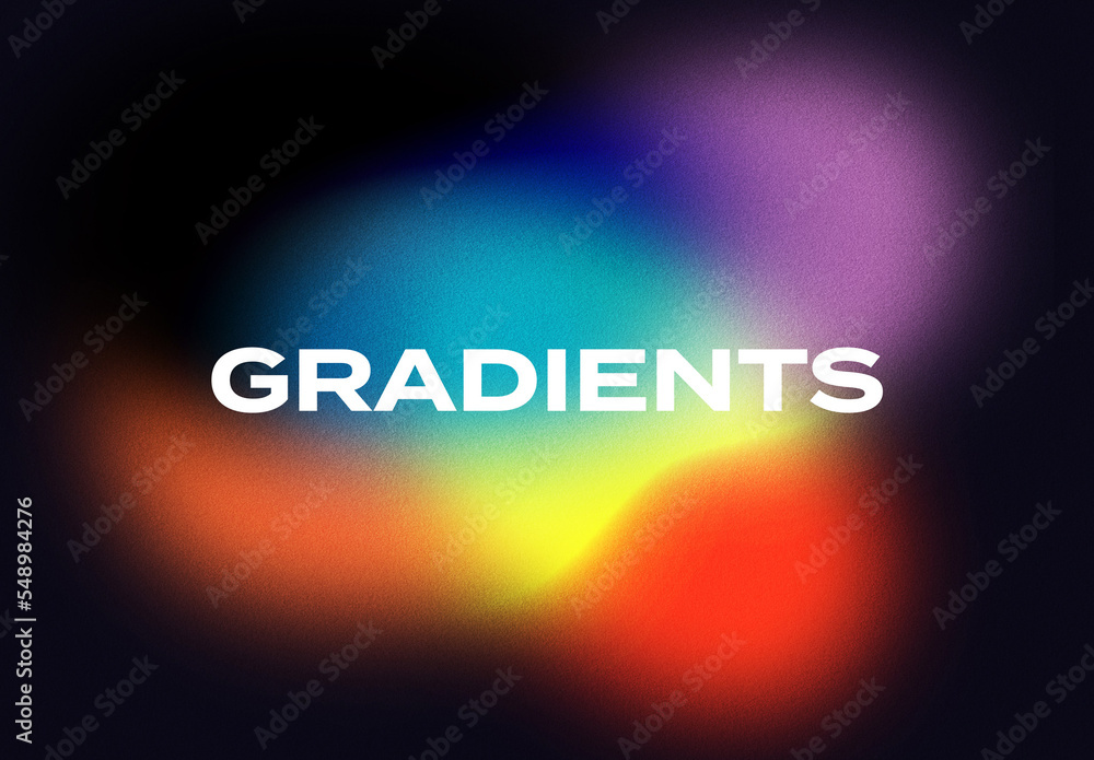 Abstract Gradient Textures Stock Template | Adobe Stock