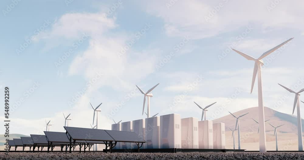 Concept energetic technology. Dawn of new renewable energy technologies ...