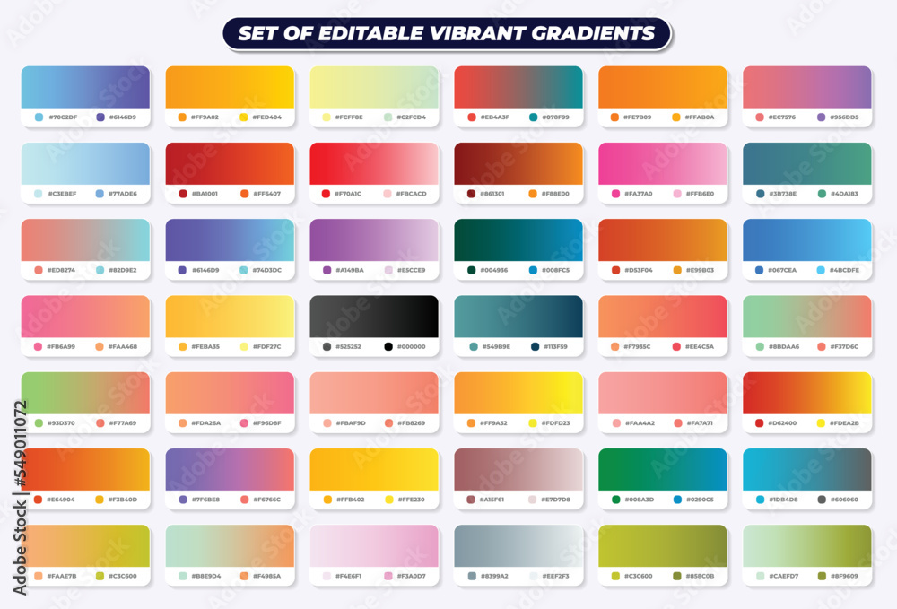 Vivid gradient squares. Minimalist multicolor squares, abstract 80s ...