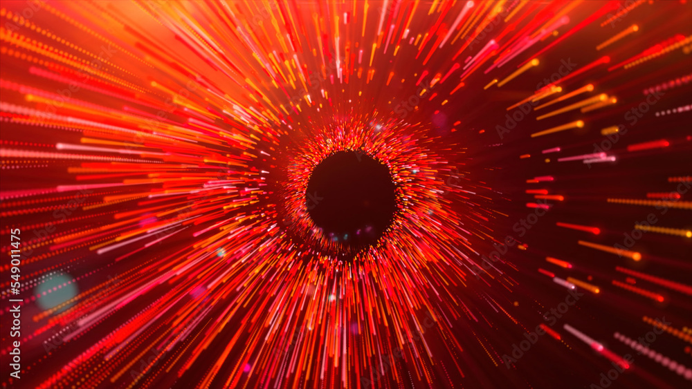 Red and blue background . Motion . Bright animation with white lines ...