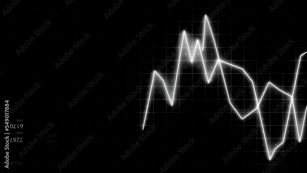 Stock market or forex trading candlestick graph in graphic design for ...