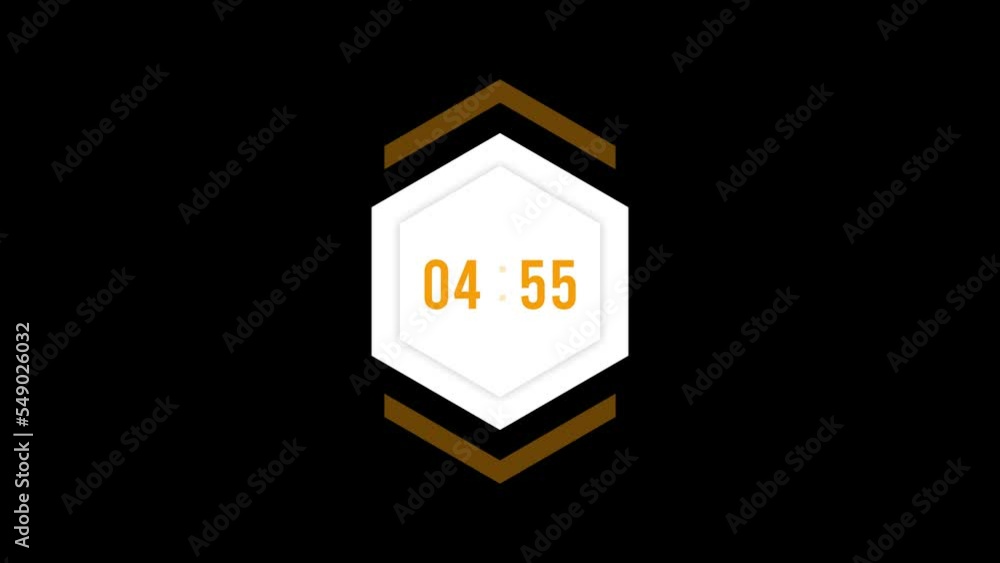 Special Clock 5 Minute countdown animation Timer Countdown. Countdown 5 ...