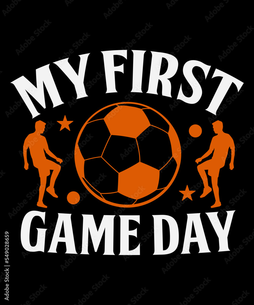 My first game day SVG, Football, Football t-shirt, Football t-shirt ...