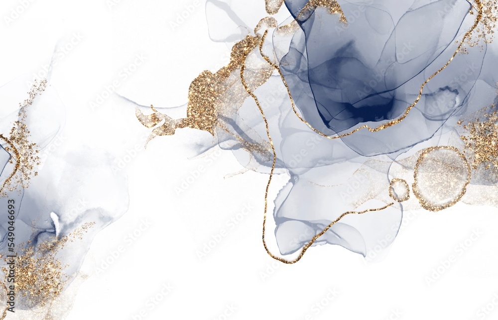 Gold Glitter luxury abstract alcohol ink background and wallpaper Stock ...