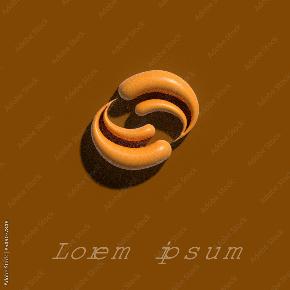 circle 3d logo vector Stock Vector | Adobe Stock