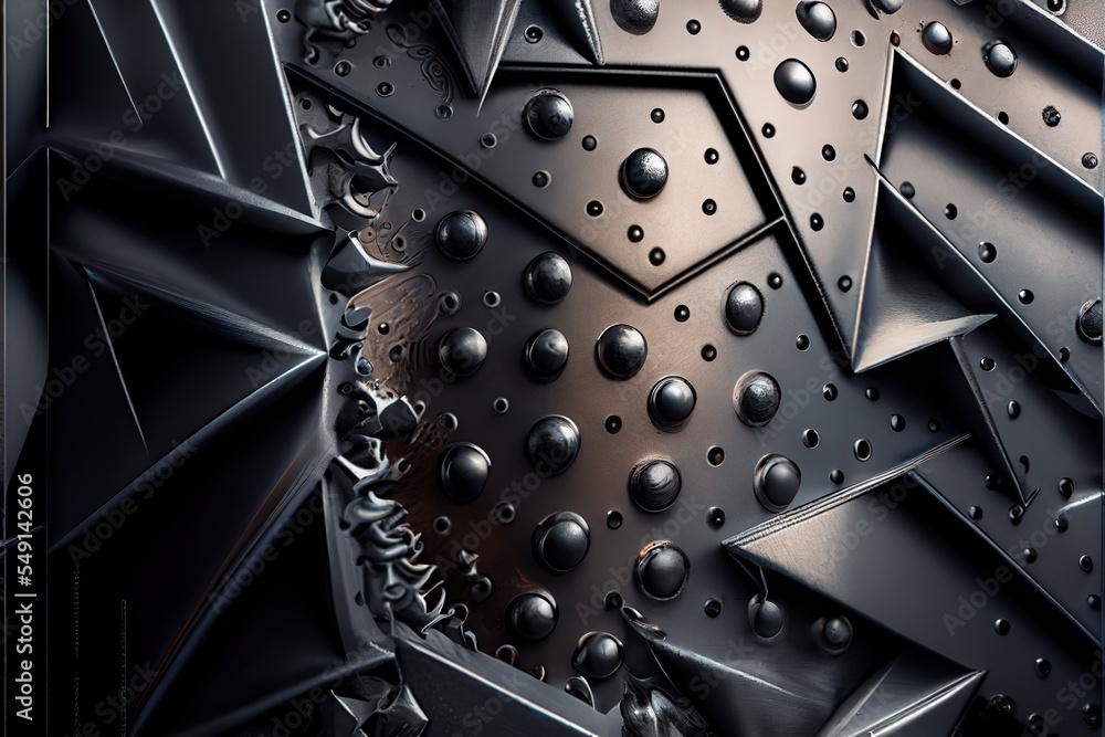 metal texture background, shape, illustration with font automotive ...