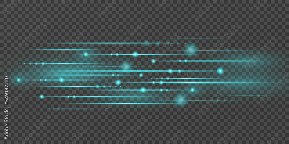 Speed linear effect on black background, hi-tech digital technology ...