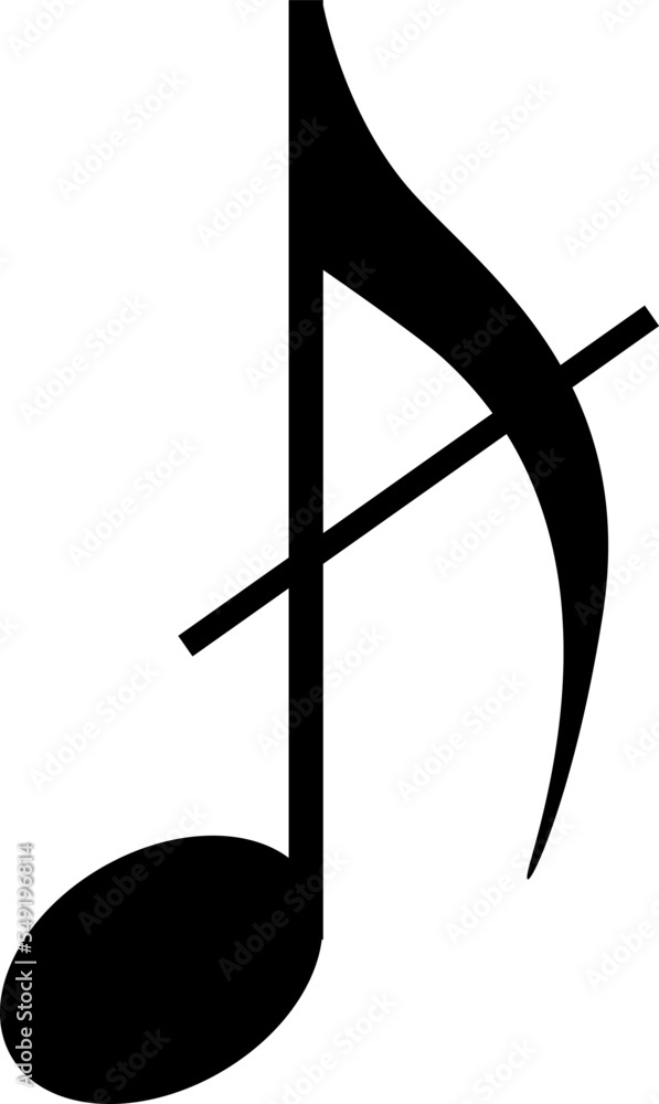 Musical Notes, Keys, Pauses and other symbols in the vector. A complete ...