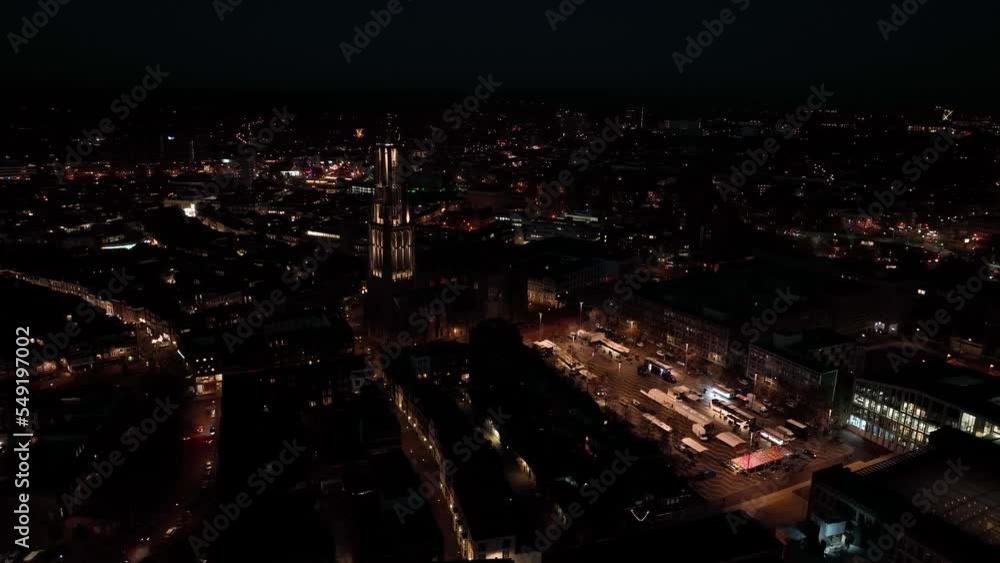 The Saint Eusebius Church or Grote Kerk in Arnhem city in the ...