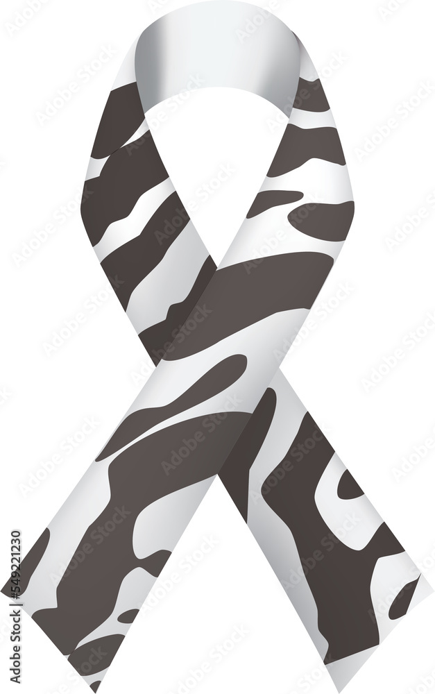 Zebra ribbon awareness Carcinoid Cancer, Ehlers-Danlos Syndrome, Rare ...