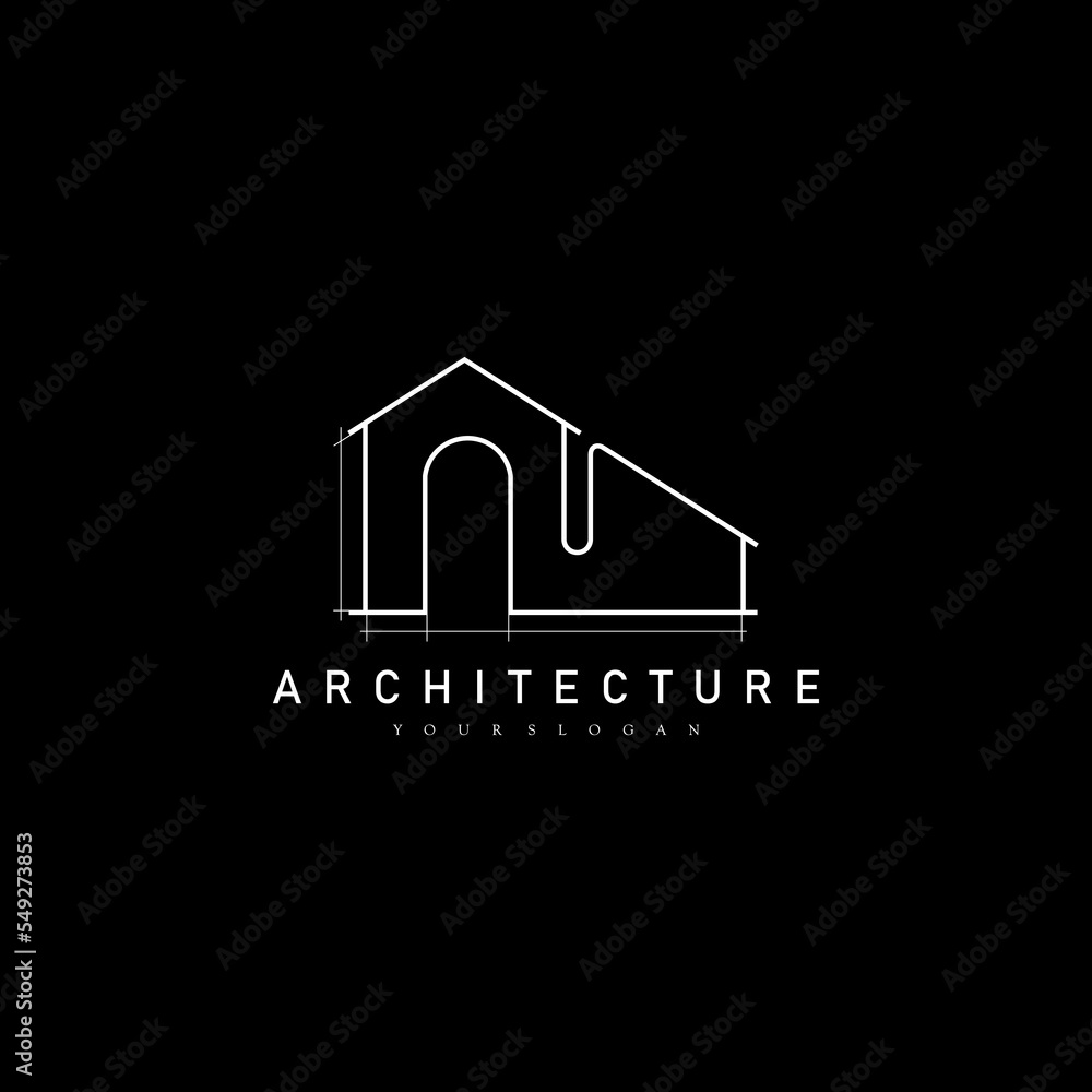Architecture Logo Design vector Inspirations Stock Vector | Adobe Stock