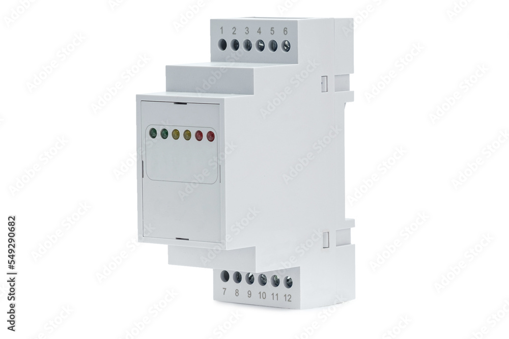 The electric drive control unit with overload control is isolated on a ...