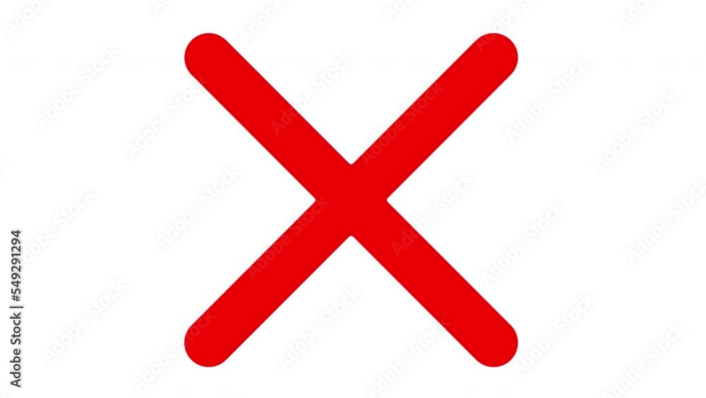 Ban sign forbidden prohibited drawing red cross on transparent ...