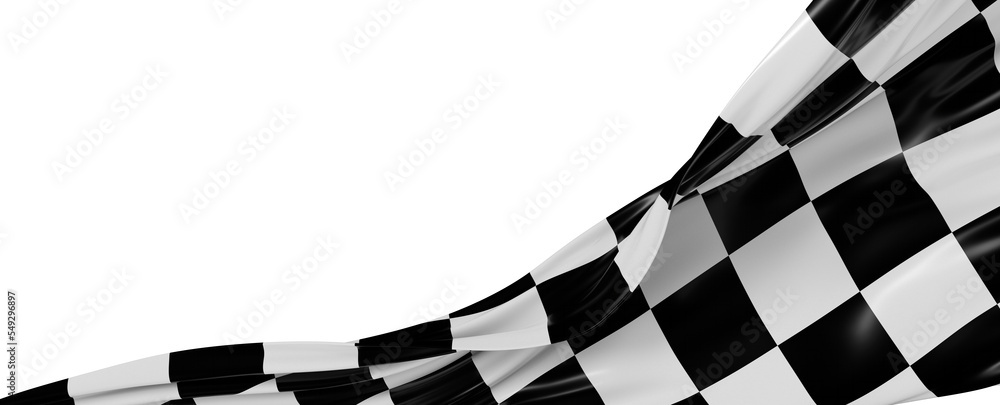 finish flag -zielfahne 3d | Uwalls.co.uk