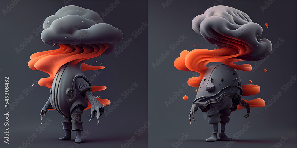 Abstract Character Design