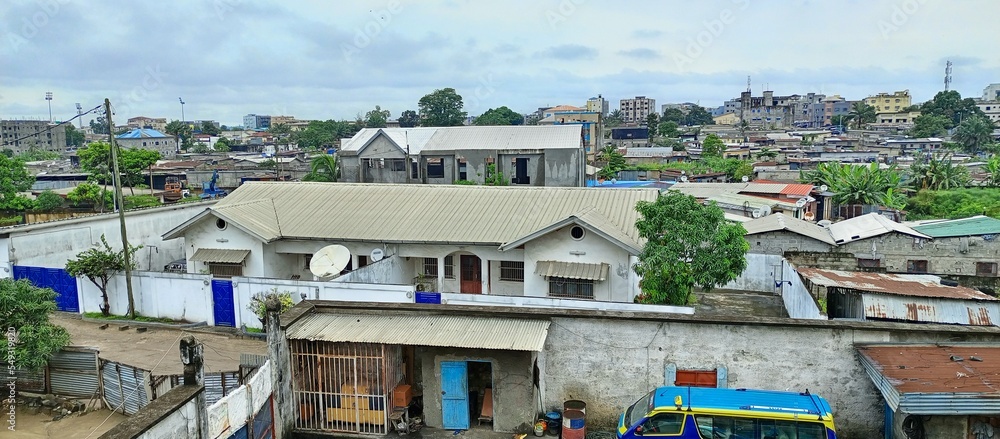 centre de pointe noire au Congo Brazzaville Stock Photo | Adobe Stock