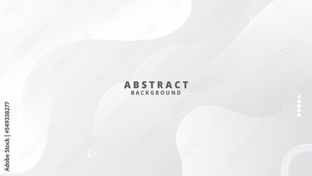 Abstract White liquid background. Modern background design. gradient ...