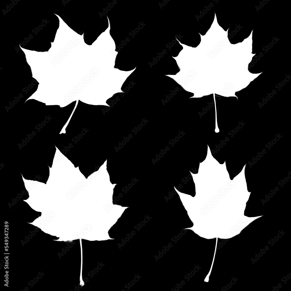 Ilustração do Stock: 8K plant leaf opacity map texture. Leaf mask ...