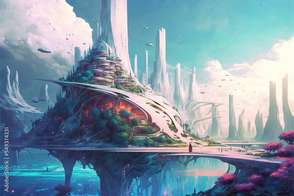 Fantasy Future City