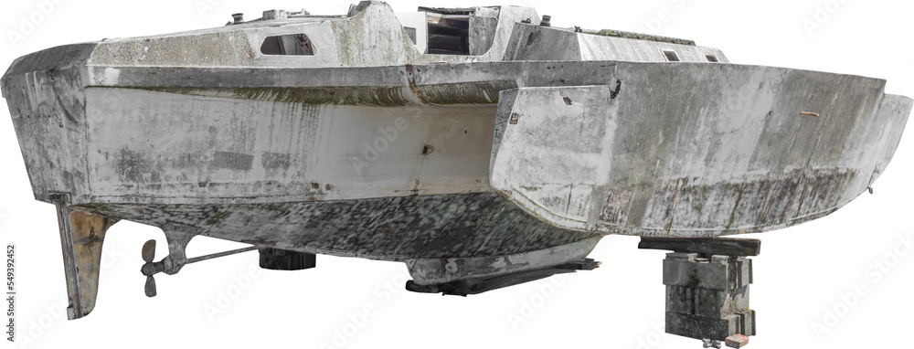 Isolated PNG cutout of a ship wreck on a transparent background Stock ...
