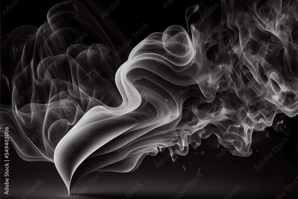 abstract concept art black and, background pattern, illustration with ...