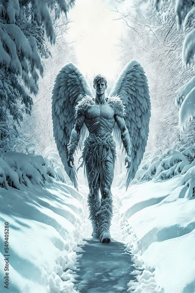 Christmas snow angel, what would a snow angel really look like ...