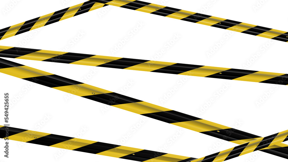 Ilustração do Stock: Vector set of restriction tapes, Warning tape and ...