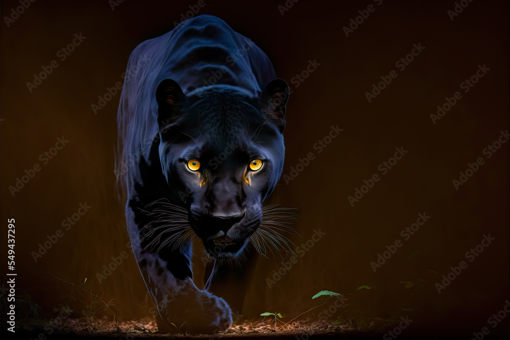 Panther Stalking