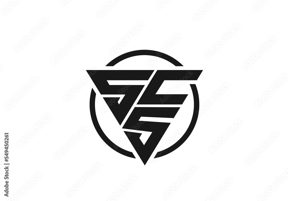 logo letter initial SCS initial company icon business logo background ...