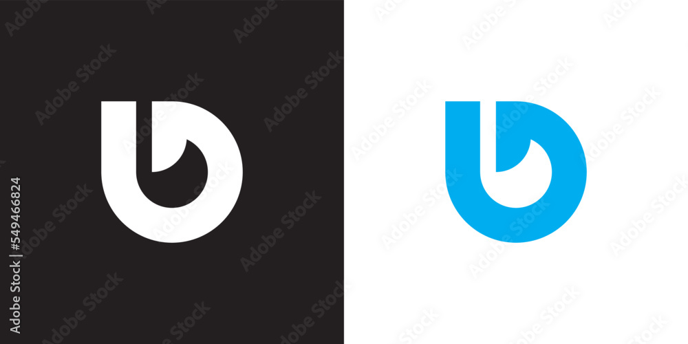 Minimal DG logo. Icon of a GD letter on a luxury background. Logo idea ...