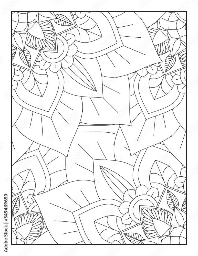 Mandala Coloring Pages, Pattern Coloring Page, Adult Coloring Page ...