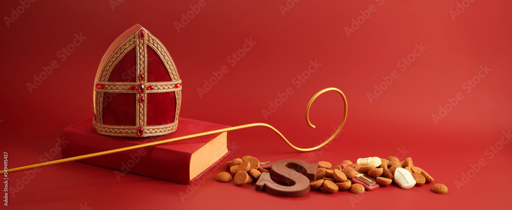 Sinterklaas - St.Nicholas day in December. Children holiday in ...