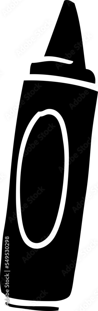 outline cartoon coloring crayon Stock Vector | Adobe Stock