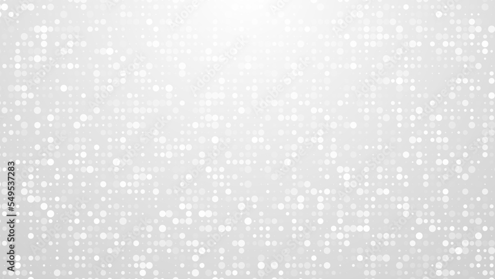 Dot white gray pattern gradient texture background. Abstract technology ...