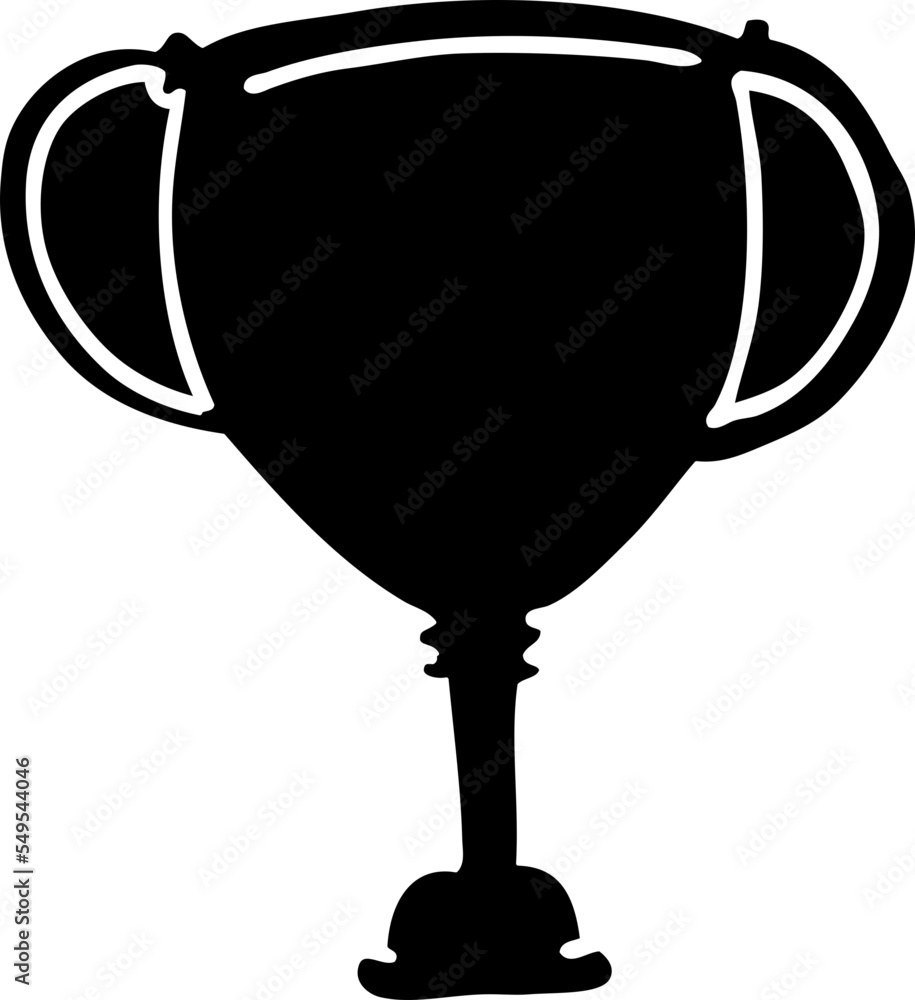 cartoon sports trophy Stock Vector | Adobe Stock