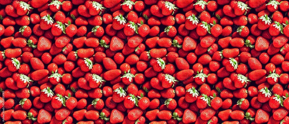 Juicy fresh organic strawberry background wallpaper, pile of strawberry ...