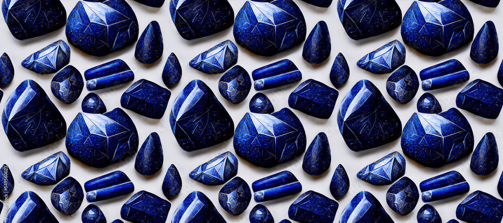 lapis lazuli, colorful background with lapis lazuli gemstones, colorful ...
