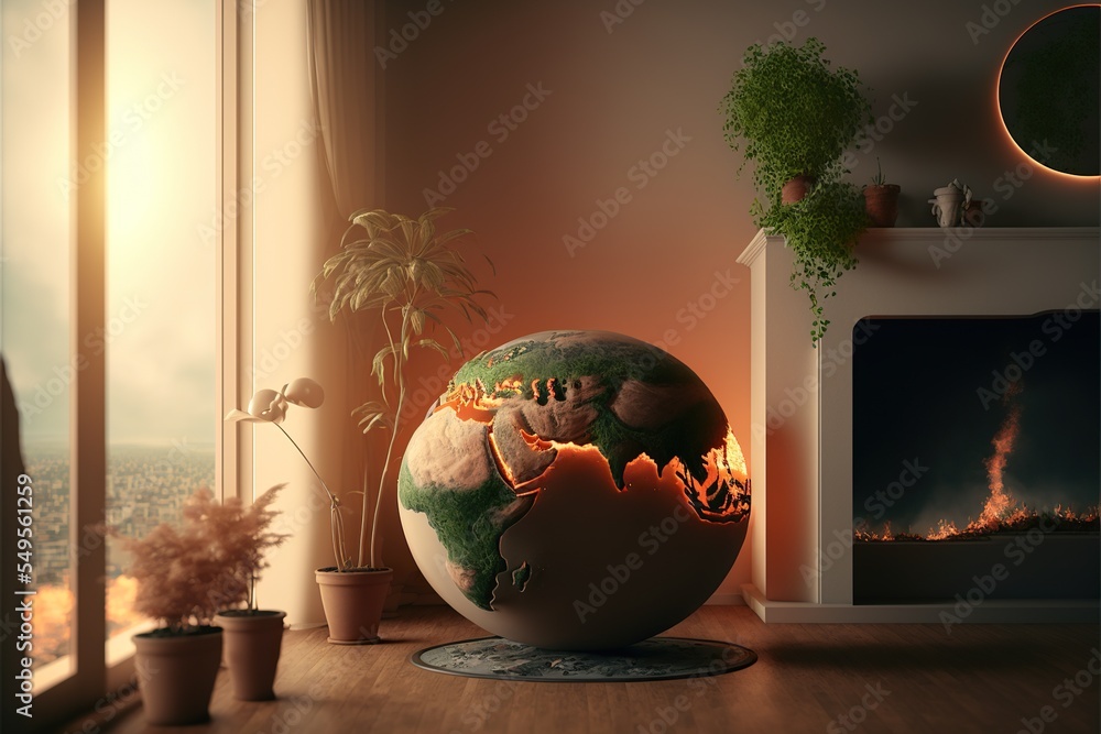 Sustainability in the face of global warming still life earth model ...