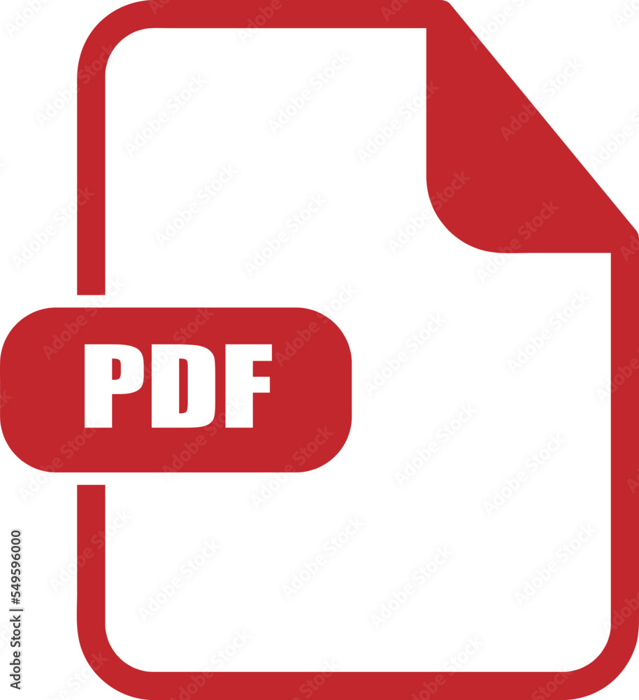 pdf vector icon illustration on white background..eps Stock Vector ...
