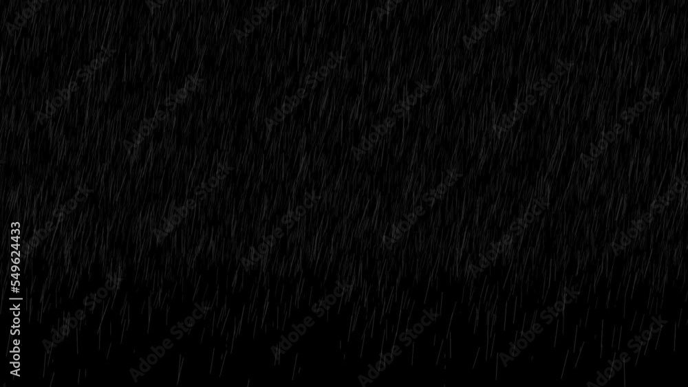 4k Loop Rain Drops Falling Alpha, Real Rain, High quality, Slow Rain ...