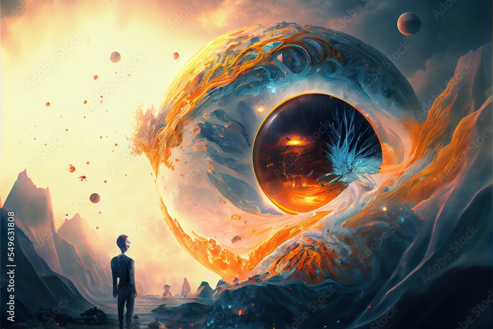 world, sphere, space, earth, ball, globe, fire, flame, illustration ...